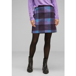 Street One ruiten rok lupine lilac 361378 35181